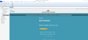 Das beA-Postfach - NoRA-Software