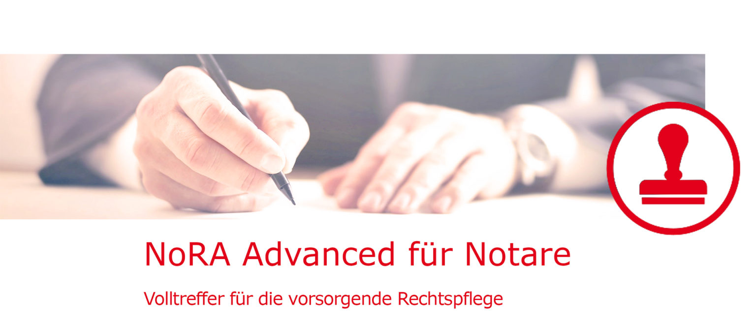 Ihre NoRA Advanced-Broschüre - NoRA-Software